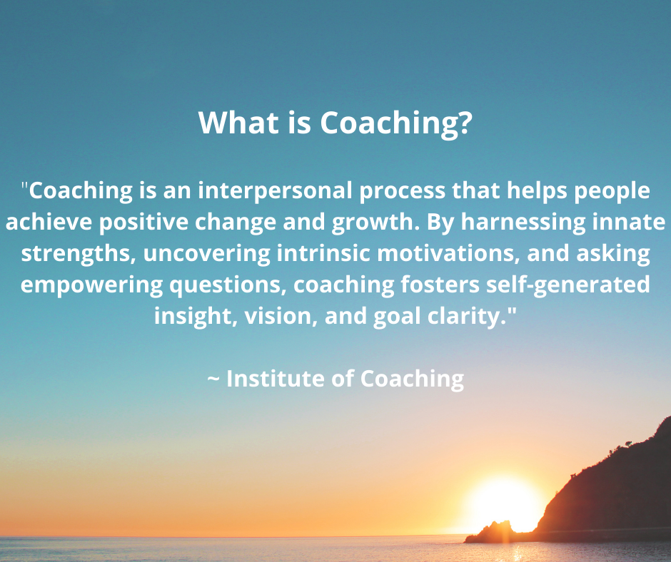 What is Coaching? – TheProgressiveLifeCoach